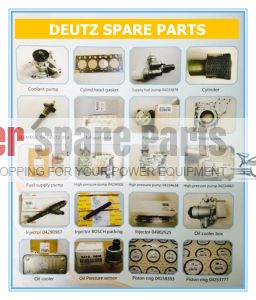 OEM stop solenoid,generator AVR,water pump,starter motor,alternator ...